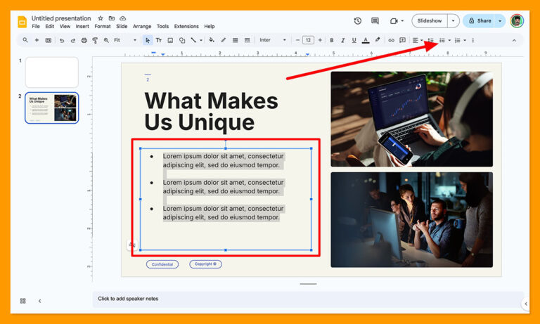 How to Put Bullet Points in Google Slides (Step-by-Step Guide) - Kroma